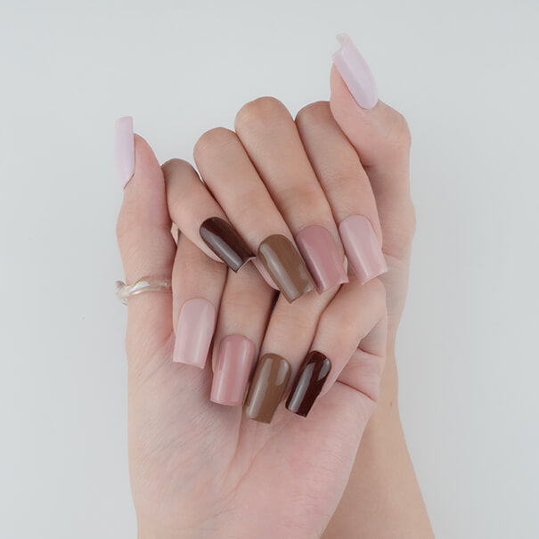 Brown Girl | Móng sơn gel | CocoNala